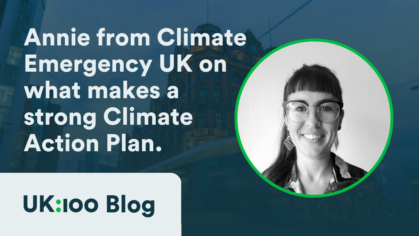 Climate Emergency UK write for UK100 on Climate Action Plans | UK100